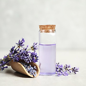 Baluue 10 pcs Glass Test Tubes, 30x80 mm Clear Borosilicate Glass Test Tubes with Cork Stoppers Good Seal for Fluids Container for Lab Use Candy Dried Flowers Storage Tubes