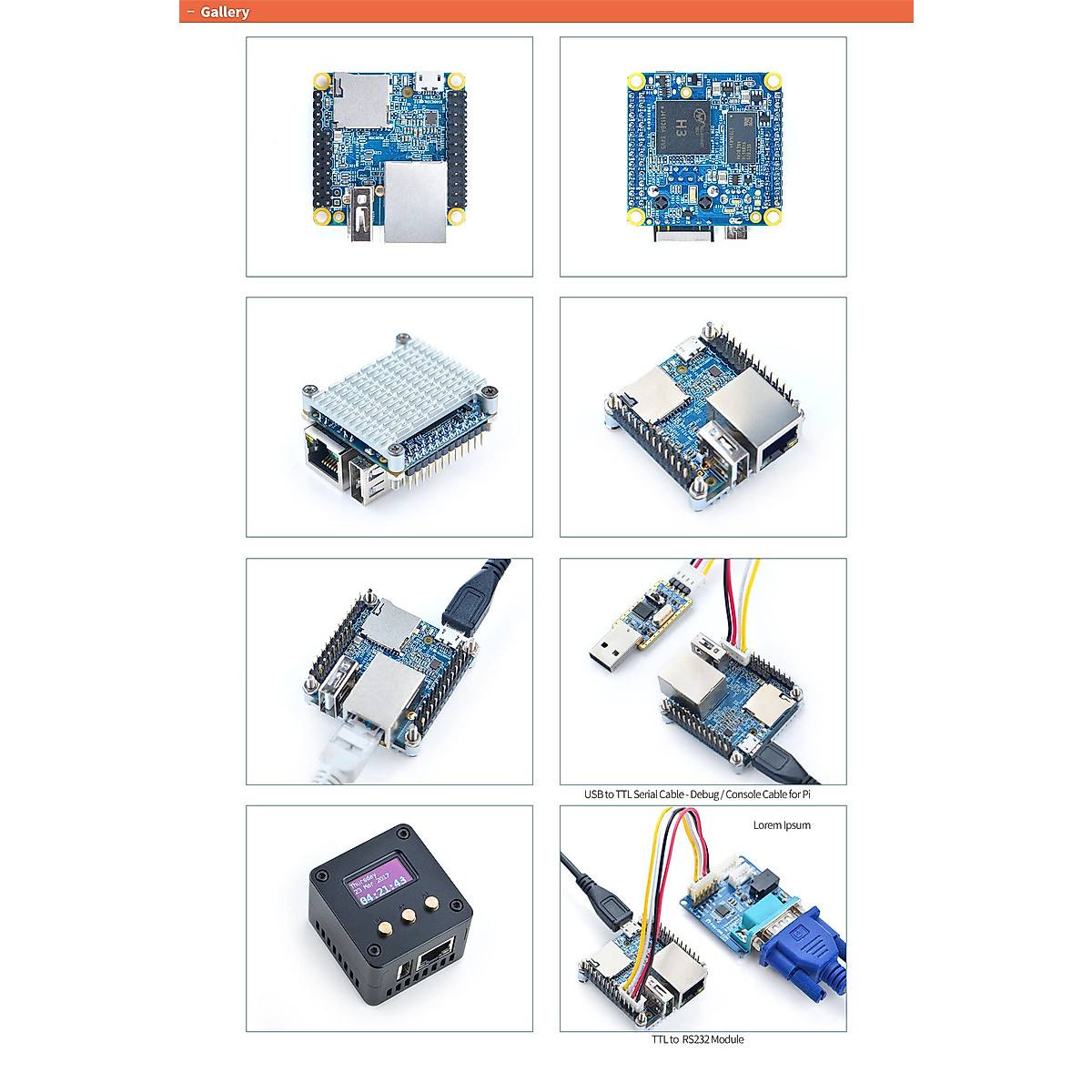 NanoPi NEO Open Source Allwinner H3 Development Board Super Raspberry Pie Quad-core Cortex-A7 DDR3 RAM 512MB Run Ubuntu Core