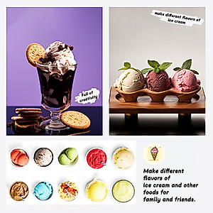 Fwioaor Premium 24 oz. Pint Containers for Ninja Creami Deluxe - 4 Pack | NC500, NC501 Series Compatible | BPA-Free, Dishwasher Safe