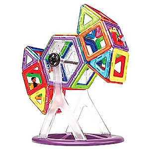 Magformers 63074 Creator Carnival Set (46-Pieces) Deluxe Building Set. Magnetic Building Blocks, Educational Magnetic Tiles, Magnetic Building STEM Toy Set