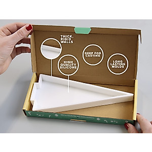 CROWNMADE Resin Christmas Tree Mold Silicone Christmas Mold for Resin Decoration