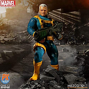 Mezco One: 12 Collective: Marvel Cable (X-Men Version) Action Figure, Multicolor
