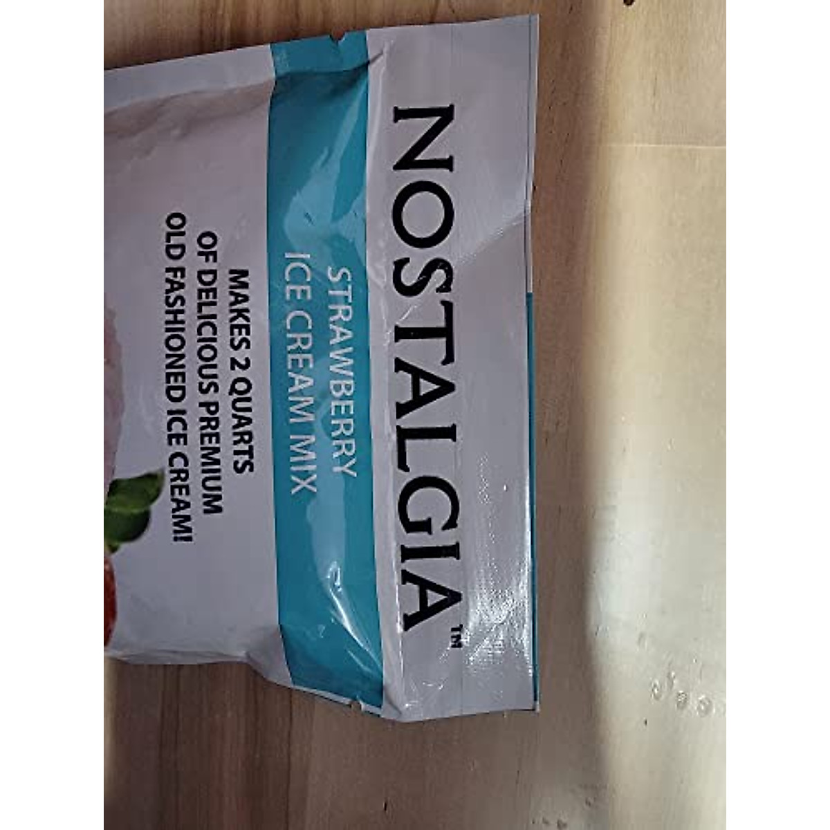 NOSTALGIA STRAWBERRY ICE CREAM MIX