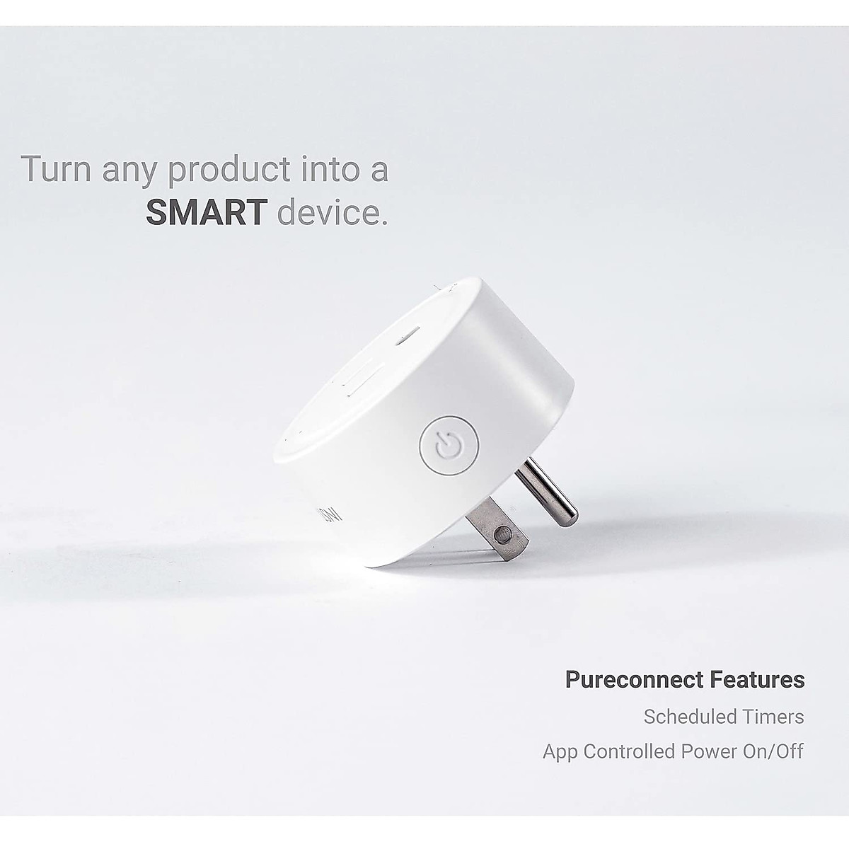 INSTACHEW PureConnect Heavy Duty App-Controlled Smart Plug with Timer Setting with Amazon Alexa Compatibility for Pet Products