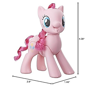 My Little Pony Toy Oh My Giggles Pinkie Pie – 20-Cm Interactive Toy with Sounds and Movement, Kids Aged 3 Years Old and Up