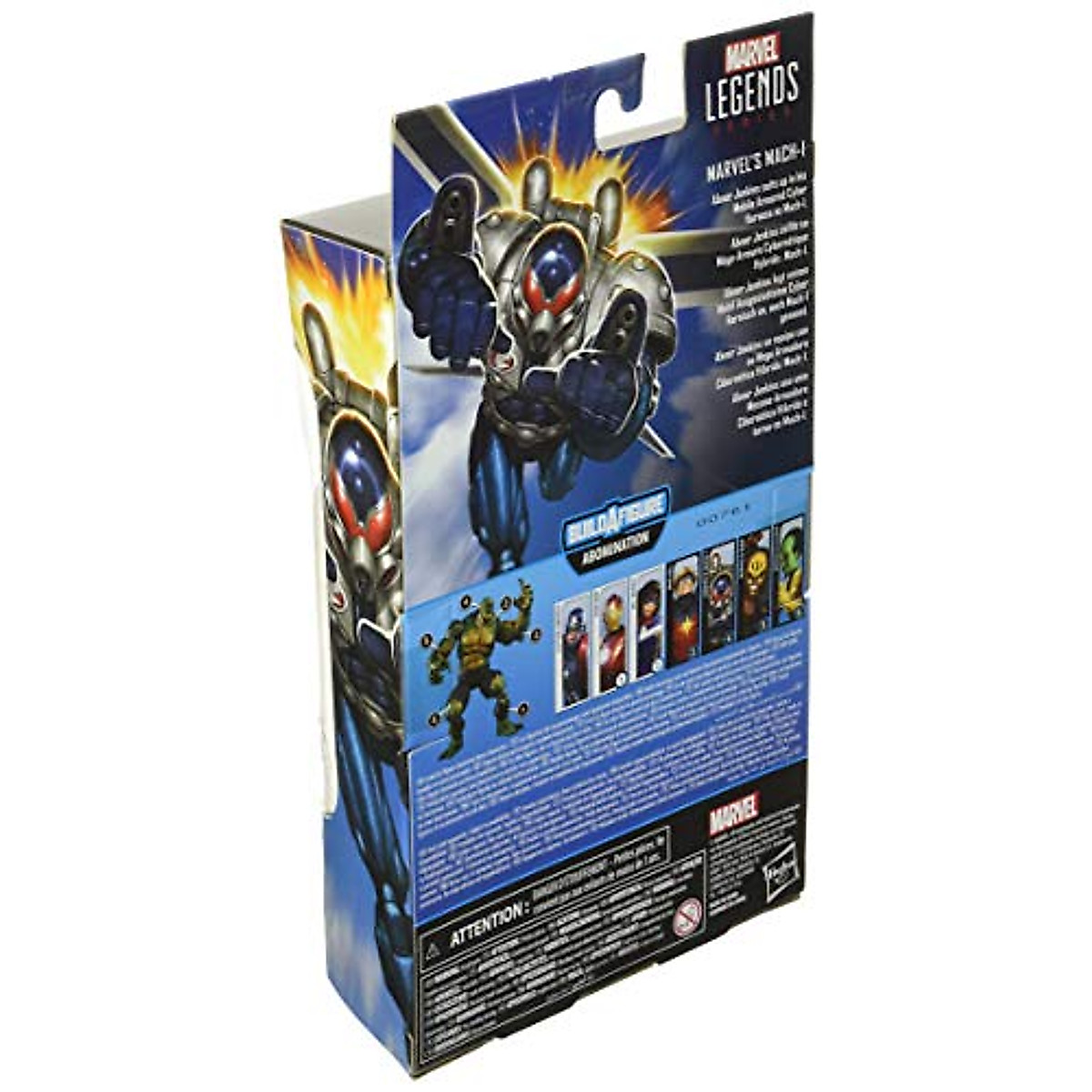 Hasbro Marvel Legends Series Gamerverse 6-inch Collectible Marvel’s Mach-I Action Figure Toy, Ages 4 and Up