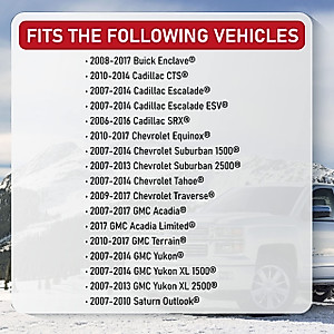 Power Liftgate Latch Lock Actuator - Replaces 13501872, 13581405, 931107 - Compatible with Chevy, GMC and Other GM Vehicles - Enclave, Escalade, SRX, Equinox, Suburban, Tahoe, Traverse, Acadia, Yukon