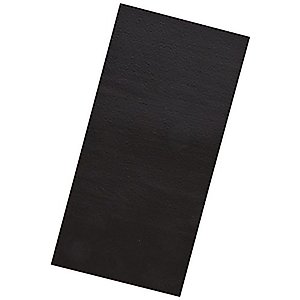 Smart Design Shelf Liner with Master Tool Box Grip Adhesive - Set of 6 - Wipes Clean - Cutable Material - Non Slip Design - for Shelves, Drawers, & Flat Surfaces - Kitchen - 22 Inch x 11 Inch - Black