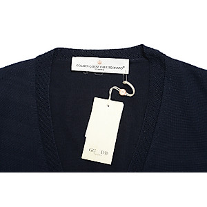 Golden Goose Deluxe Brand Men's Blue V Neck Vest Size US S IT 48