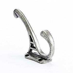 Berenson 8013-WN 4" Coat Hook Prelude Weathered Nickel (4)