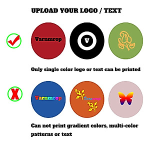 500pcs-Custom Balloons-Personalized Design-Your Own-Balloons - Balloons with Logo Picture Photo Text, Balloon for Birthday Party Wedding Graduation Business Decoration (Latex Balloons, 10in)