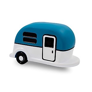 Camco Life is Better at The Campsite Hitch Cover, Blue | Protects Your Hitchball from Dirt and Rust | Compatible with 1-7/8-inch and 2-inch Diameter Balls (53306)