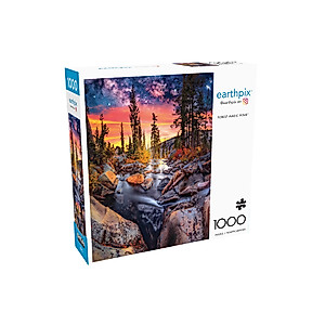 Buffalo Games - Earthpix - Forest Magic Hour - 1000 Piece Jigsaw Puzzle for Adults -Challenging Puzzle Perfect for Game Nights - Finished Size is 26.75 x 19.75