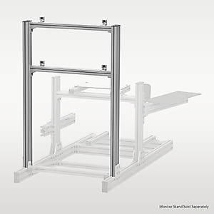 80/20 Racing Simulator Monitor Stand Add On Assembly