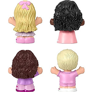 Little People Collector Barbie: The Movie Special Edition Set in Display Gift Package for Adults & Fans, 4 Figures