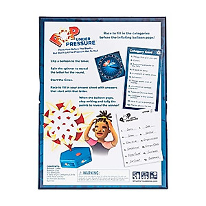 Pop Under Pressure - A Game of Categories, But with A Blast! - by What Do You Meme? Family