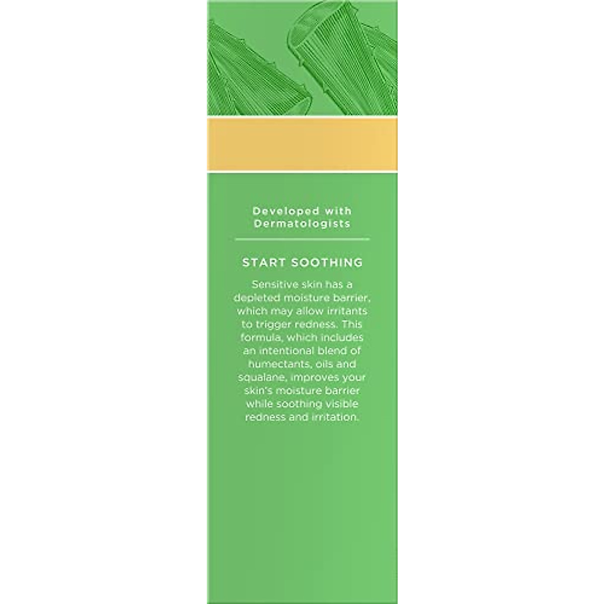 Burt's Bees Sensitive Solutions Calming Day Lotion with Aloe and Rice Milk, 98.8% Natural Origin, 1.8 Fluid Ounces