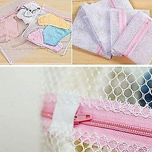 1Pc Mesh Laundry Bag Underwear Clothes Laundry Bra Lingerie Bags Laundry Washing Machine Net Mesh Bag for Garment, Underwear, Sock, Clothes, Sweater, Travel 30cmx40cm| Durable Design