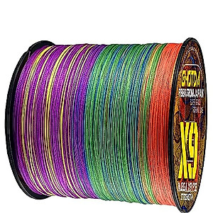 Round Line 9 Strands Braided PE Fishing Line 500M Strong Fishing Line Multifilament Durable Fishing Line Tool