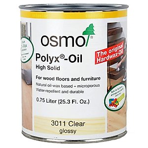 Osmo Polyx-Oil, 3011 Clear Gloss - .750 Liter