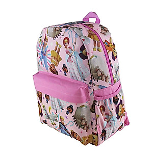 Toy Story 4-16 inch All Over Print Deluxe Backpack With Laptop Compartment