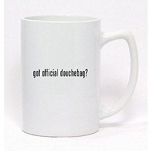 Los Drinkware Hermanos got official douchebag? - Statesman Ceramic Coffee Mug 14oz