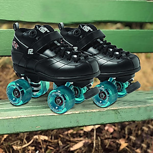 Sure-Grip GT-50 Motion Roller Skate Package - Black sz Mens 9 / Ladies 10