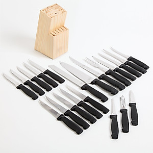 Gibson Cuisine Select Flare 41-Piece Cutlery Combo Set