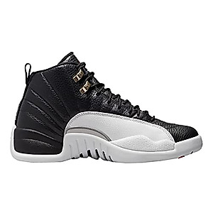 Nike Mens Air Jordan 12 Retro Sneaker, Adult, Black/Varsity Red-White, 9.5 M US