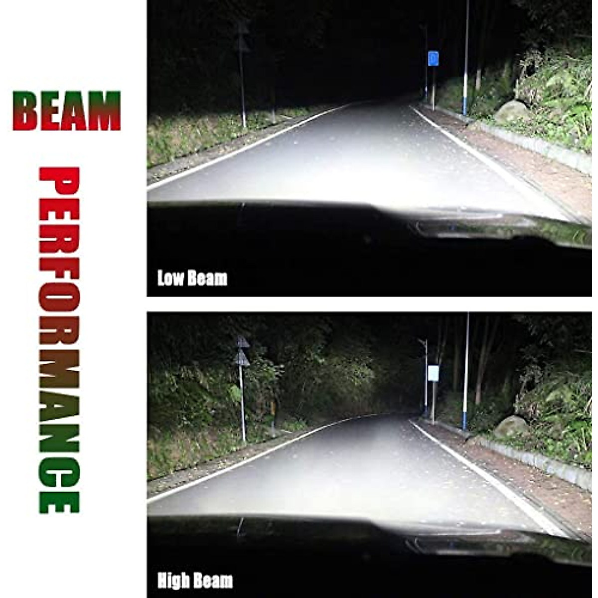 Sinoparcel D1S Xenon HID Headlights Bulb - 8000K 35W High Low Beam Replacement Bulb - Pack of 2