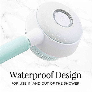 Remington Reveal Rechargeable Rotating Electronic Body Brush with 2 speeds and adjustable handle (BB1000B)