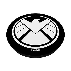 Marvel Avengers Shield Icon PopSockets PopGrip: Swappable Grip for Phones & Tablets