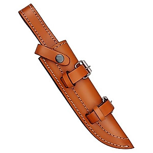 Ottoza Handmade Leather Knife Sheath RIGHT HAND Bushcraft Knife Sheath - Hunting Knife Sheath ...