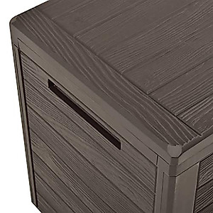 Canditree Outdoor Storage Box, Deck Box Storage Container for Patio Furniture Cushions, Garden Tools, Pool Toys (76.6 gal)