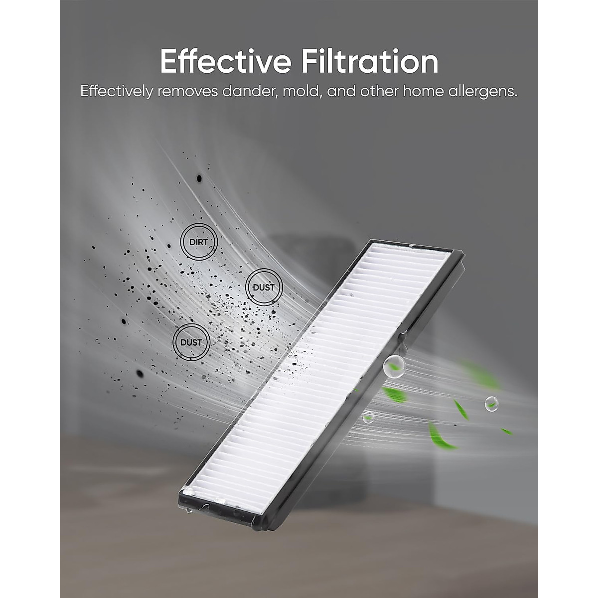 eufy High-Performance Filter for Robot Vacuum Omni S1 Pro, 2 Packs Included