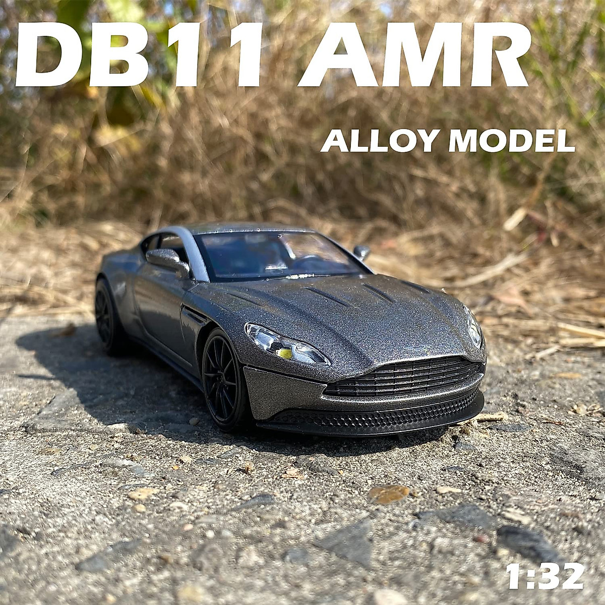 JACKIEKIM 1:32 Alloy Pull Back Car Diecast Model for Asdun Martin,Collection, Mini Simulation Vehicles Toys for Kids,Boyfriend,Young Peoples Gift(Gary)