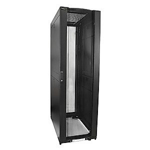 StarTech.com 4-Post 42U Server Rack Cabinet, 19" Data Rack Cabinet for IT Equipment Mount, Full Size Network Cabinet Storage
