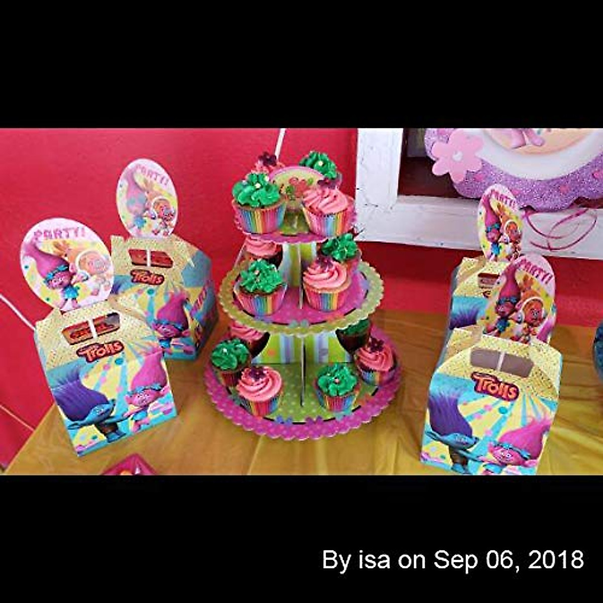 WARMBUY Rainbow Cupcake Papers Baking Cup Liners, 300 Pcs