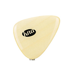 KNA Pickups 6 String Universal Stick-on Piezo Acoustic Instrument Pickup with Volume Control (AP-2),Ivory