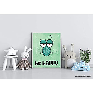 Posters for Boys Room Decor - Kids Bathroom Decor, Kids Room Decor for Boys, 8x10 Inches Set of 3 UNFRAMED by GROUP DMR