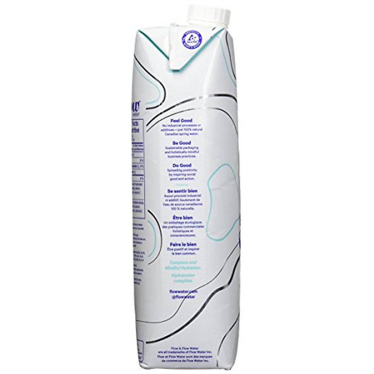 Flow Collagen Infused Watermelon Flavored Water - 100% Natural Spring Water With Liquid Collagen - Keto-Friendly, Paleo-Friendly And Gluten-Free. 6 Pack of 33.8 FL Bottles