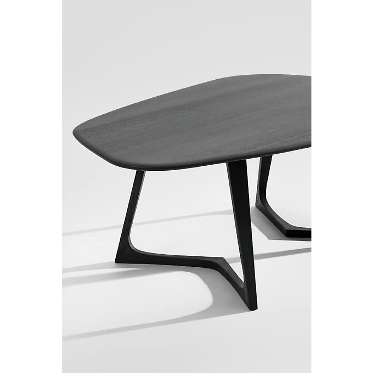 River 'Stone' Coffee Table. All solid Hardwood. Highest quality on Amazon.