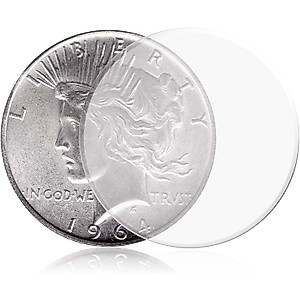 Guardhouse 38mm Coin Capsules for Morgan, Peace, Eisenhower Silver Dollar (100 2 Boxes of 50 Capsules)