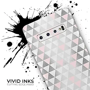 DesignSkinz Karamfila Silver & Pink Marble V13 Protective Vinyl Decal Wrap Skin Cover Compatible with The Samsung Galaxy S20 (Screen Trim & Back Glass Skin)