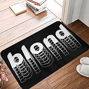 DanaJLessard Bath Rugs Frank Singer Ocean Area Rug Home Decor Flannel Carpet Absorbent Non-Slip Welcome Door Floor Mat for Living Room Kitchen Bathroom 15.7 X 23.5 in