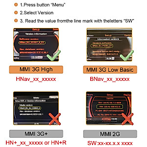 DKARDU MDI/AMI USB Adapter Cable for Audi MMI 3G System