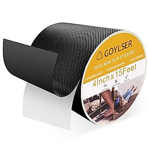 Carpet Stair Tread Rug Non Skid Tape for Stair, black diamond Grip tape for Wooden Step, Safety Non Skid Roll for Stair Step Runner Anti Slip Traction Tread Staircase Grip Adhesive tape Strip