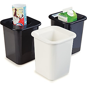 Carlisle FoodService Products CM110802 Coldmaster Whipped Cream Can Chiller, 7.75" Height, 6.5" Width, 6.5" Length, ABS, Black