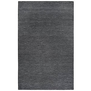 Rizzy Home | FA152B | Fifth Avenue Collection | Wool Area Rug | 8' x 10' | Dk. Grey/Gray/Rust/Blue Solid