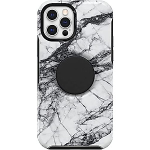 OtterBox + POP Case for Apple iPhone 12 / Apple iPhone 12 Pro - White Marble